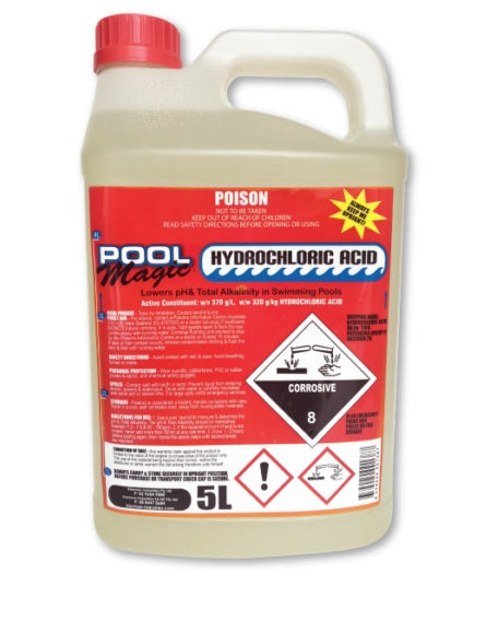 Hydrochloric Acid 5lt – Splash's Pools